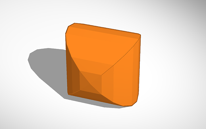 3D design Bicylinder Steinmetx - Tinkercad