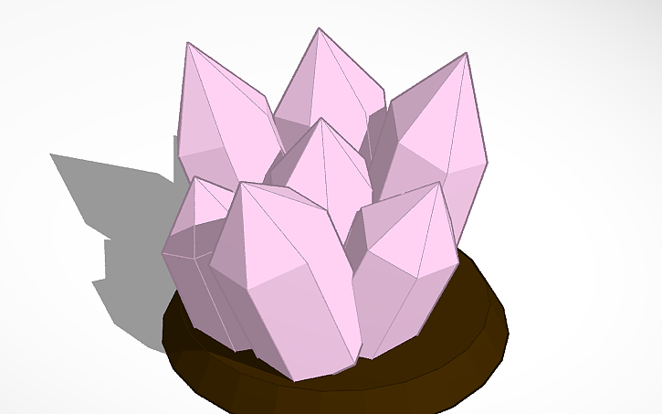 3D design Crystal - Tinkercad