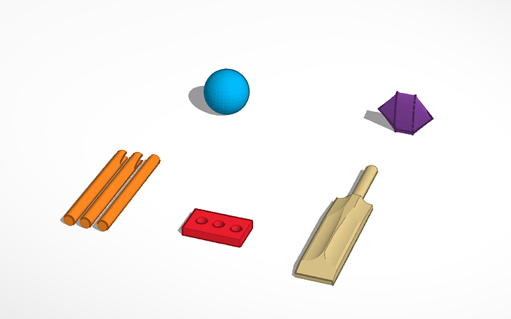 3D design Cricket - Tinkercad