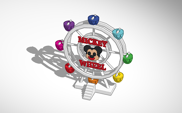 3D design Ferris Wheel | Tinkercad