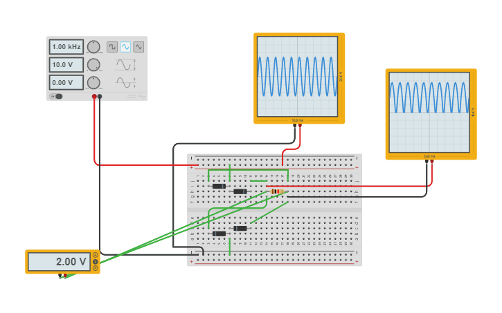 Circuit design Copy of FULL WAVE RECTIFIER - Tinkercad