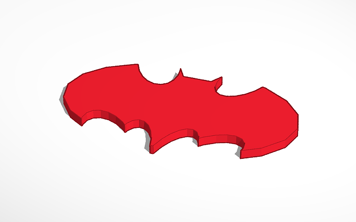 3D design Amie Beam-Batman Logo | Tinkercad