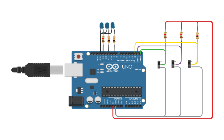Circuit design ex 2 | Tinkercad