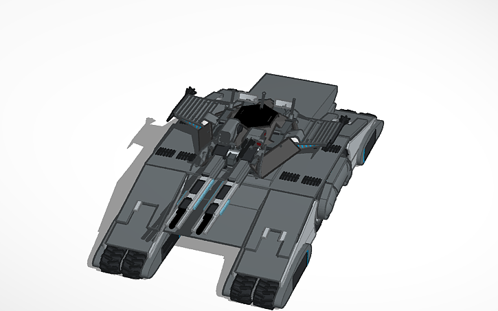 3D design {{{WIP}}} HEXIRON's M98A3 ''Behemoth'' - Tinkercad