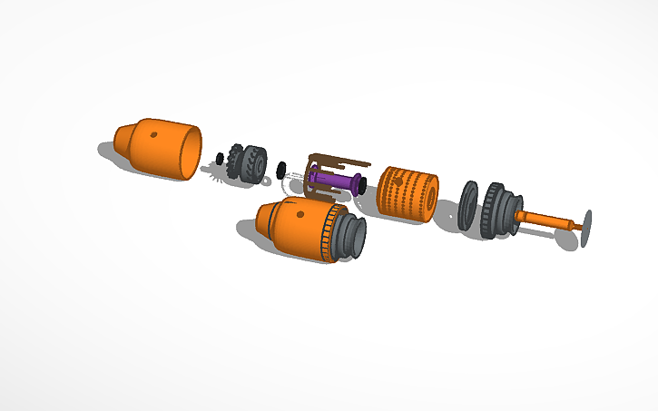 3D design Jet Engine - Tinkercad