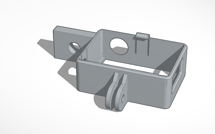 3D design Case GoPro - Tinkercad