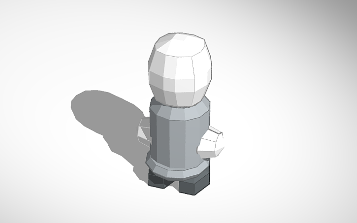 3D design low poly madness combat grunt - Tinkercad