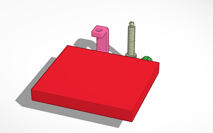 3D design clamp - Tinkercad