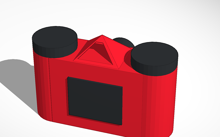 3D design camera - Tinkercad