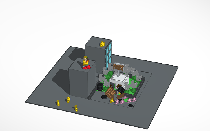 3D design Zombie - Tinkercad