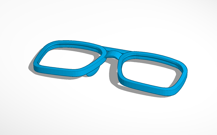 3D design Frame #eyewear - Tinkercad