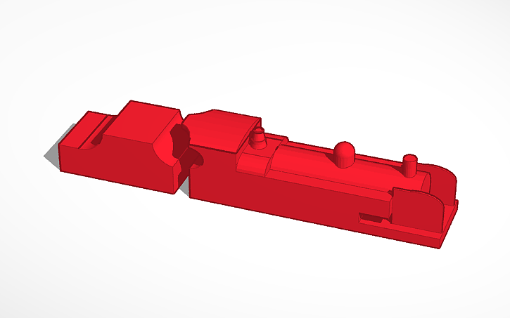 3D design Custom/Freelance TWR Locomotive 1 - Tinkercad