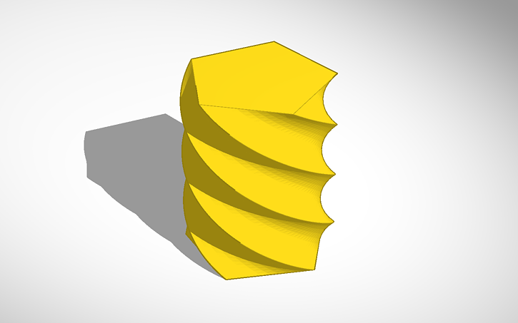 3D design Vase Shape | Tinkercad