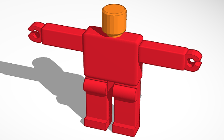 3D design LEGO BASIC - Tinkercad