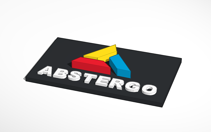 3D design Assassin's creed series: Abstergo logo | Tinkercad