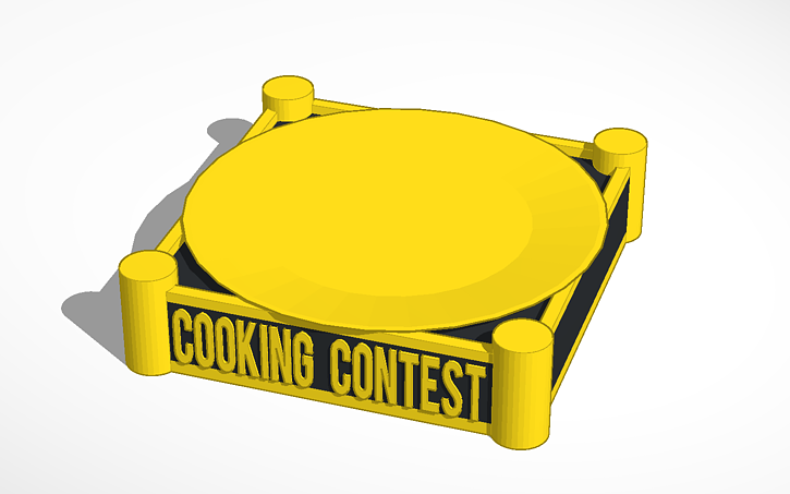3D design Cooking Contest! (Rules in the comments) - Tinkercad
