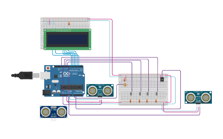 Circuit design final, Final Project - Tinkercad