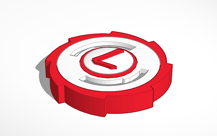 3D design Thunder lexer Beyblade - Tinkercad