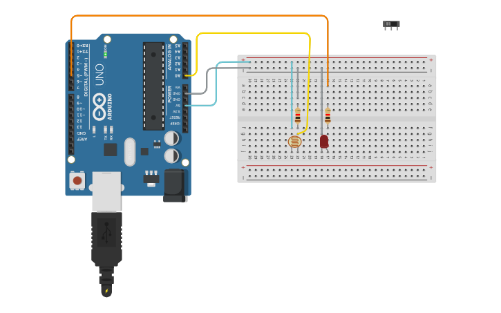 Circuit design Ejercicio 3 lab B201 | Tinkercad