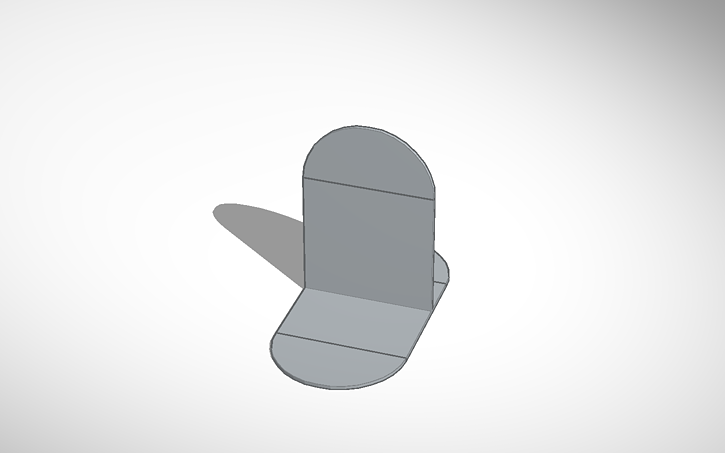 3D design Bookcase Book Holder | Tinkercad