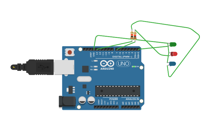 Circuit design 18BLC1083 | Lab1 | Task 1 - Tinkercad Circuit design 18BLC1083 | Lab1 | Task 1 - Tinkercad