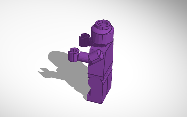3D design Lego Mini Figure - Tinkercad