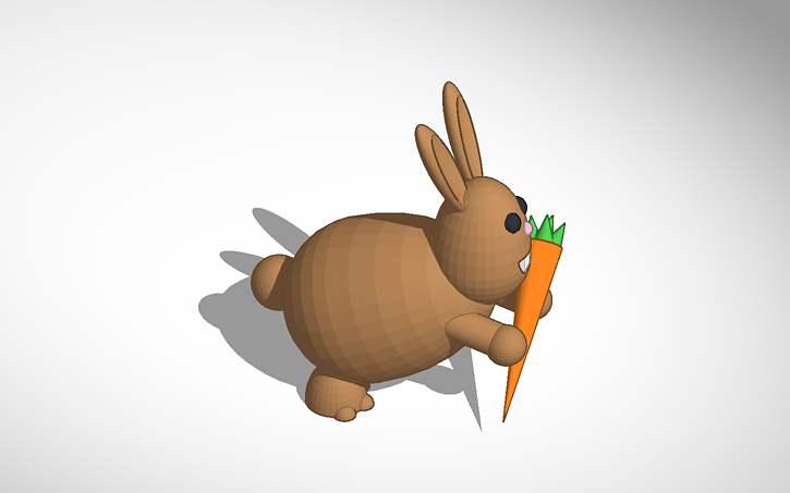 3D design Rabbit | Tinkercad