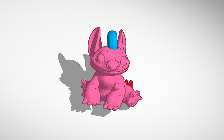 3D design Stitch - Tinkercad