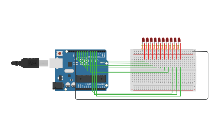 Circuit design MICRO | Tinkercad