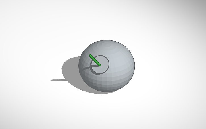 3D design death star - Tinkercad