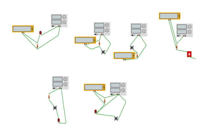 Circuit design Lab 1 for CPE 301 - Tinkercad