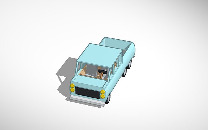3D design original truck | Tinkercad