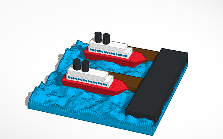 3D design Ship | Tinkercad