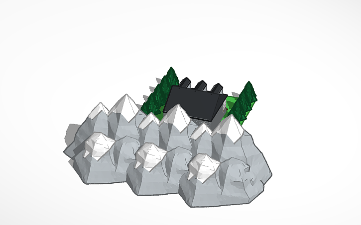 3D design Cape Cod Style House - Tinkercad