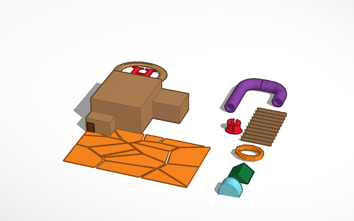 3d Design Building Tinkercad