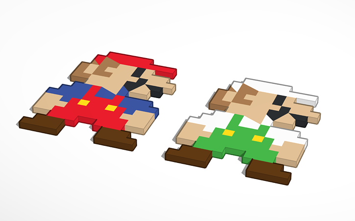 3D design Super Mario Bros. (1995 Ver.) | Tinkercad