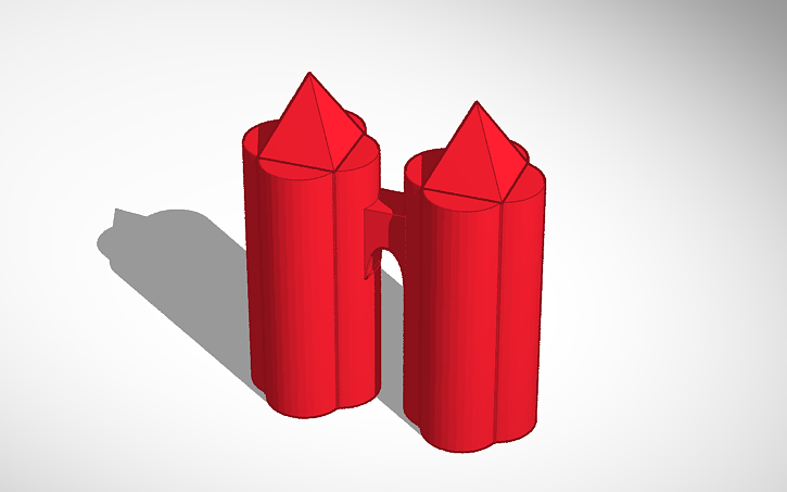 3D design towers | Tinkercad