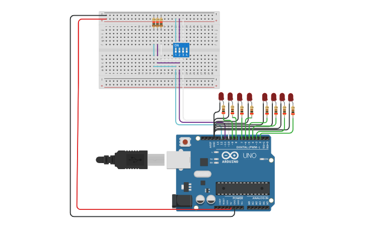 Circuit design Lab 6 - Tinkercad