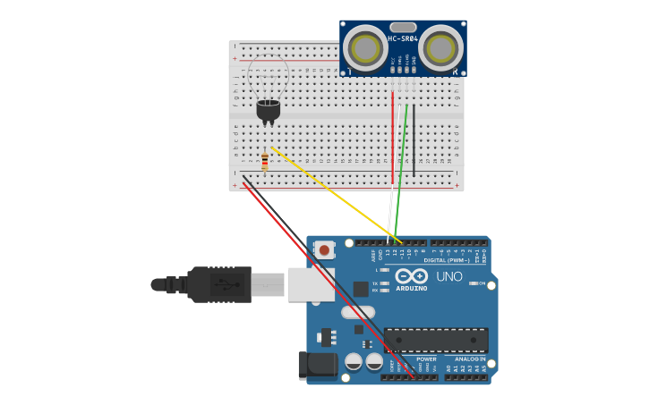 Circuit design Practica 7 - Tinkercad