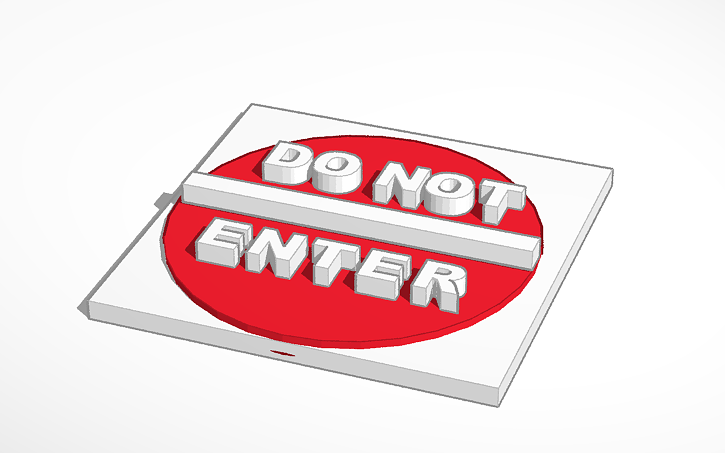 3d Design Stop Tinkercad