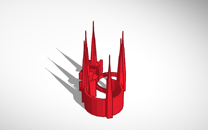 3D design Flame Thrower Rig - Tinkercad