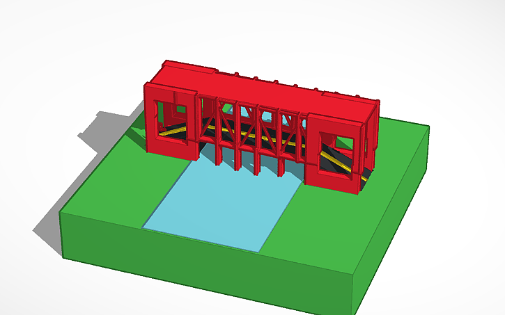 3D design Big bridge | Tinkercad