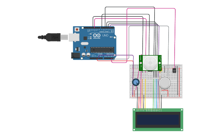 Circuit design Projeto | Tinkercad