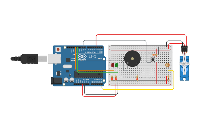 Circuit design Lab1 - Tinkercad