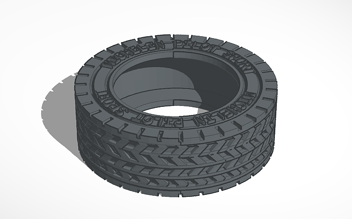 3D design tyre | Tinkercad