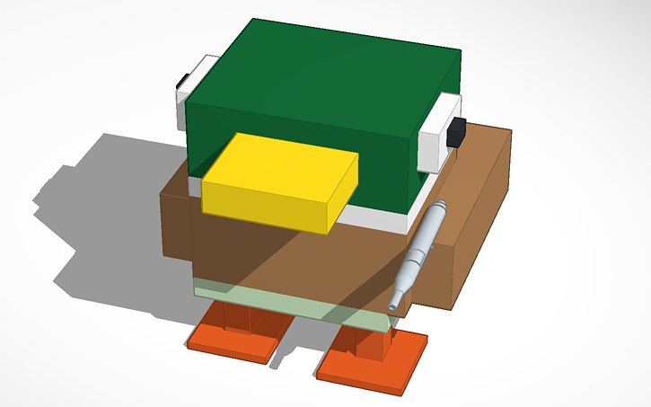 3D design CROSSY ROAD - Tinkercad
