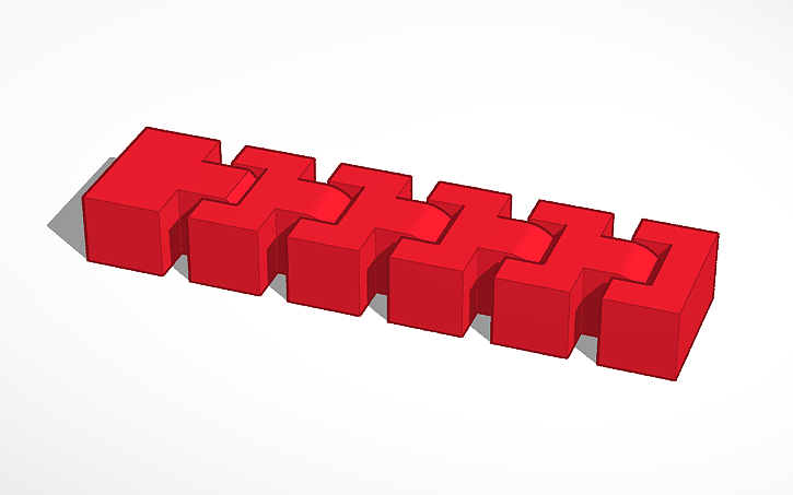 3D design Flexible Base - Tinkercad