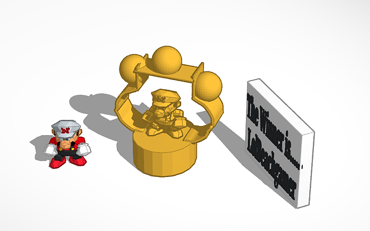 3D design The 3D Model Contest Trophy - Tinkercad