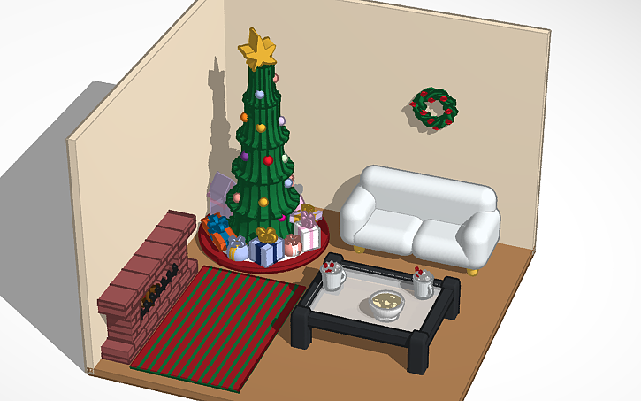 3D design Christmas Collab (read desc.) - Tinkercad