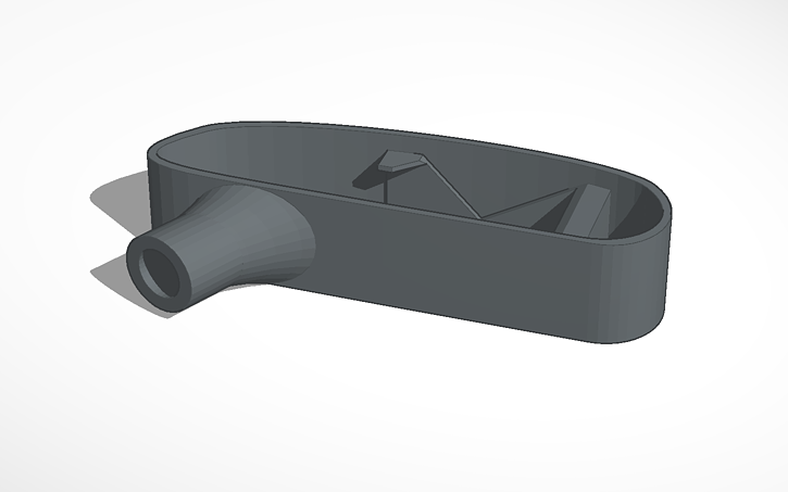 3D design Empty mini golf putter - Tinkercad